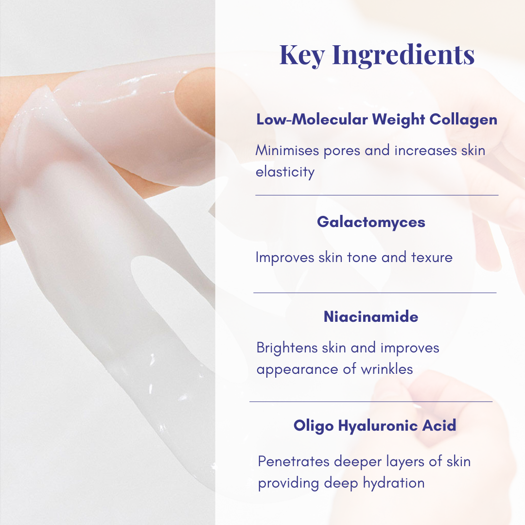 Overnight Glam Bio-Collagen Face Mask | Korean Skincare